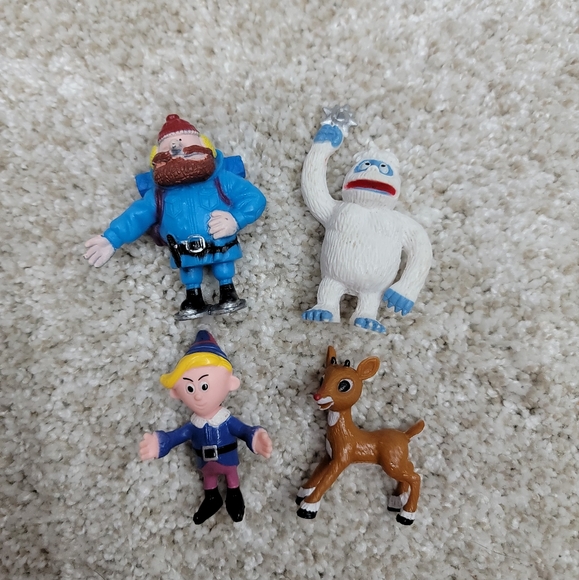 Toys | Rudolph The Red Nosed Reindeer Hermey Cornelius Figures Cake ...